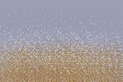 밝은 파란색 배경에 아름다운 금빛 반짝이 초대 카드 소책자 광고 엽서 등의 추상적인 반짝이는 반짝임 공휴일에 대한 스톡 벡터 아트 및 기타 이미지 Istock