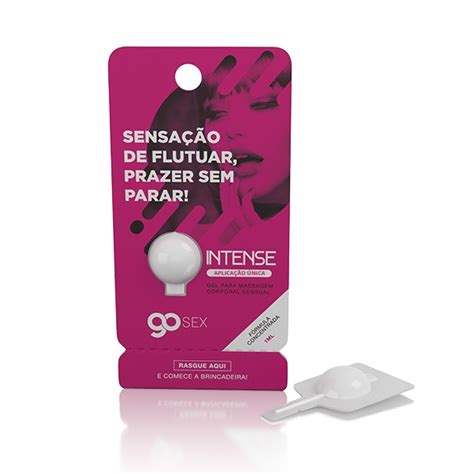 Gel Excitante Feminino Go Sex Intense Aplicação Única 1ml Shopee Brasil