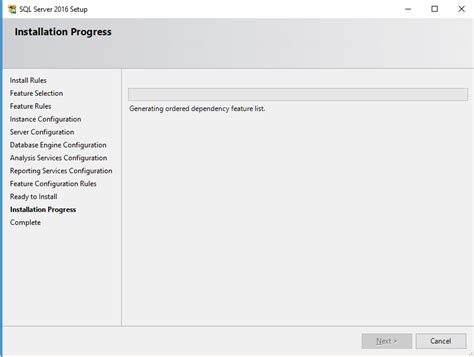 Ms Sql Server 2016 安裝筆記