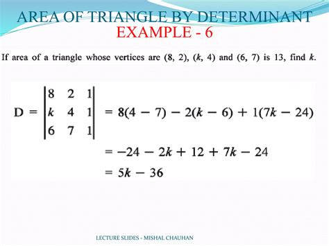 Determinants Class Xii Module 2 Pdf
