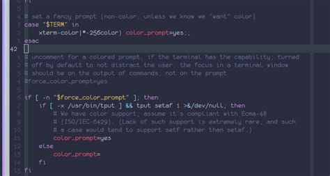 For Some Reason Whoever Wrote The Default Bashrc For Ubuntu Really