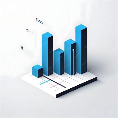 Premium Photo Bar Graph Icon Business Chart Data Visualization Graph