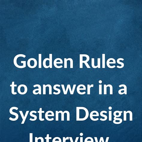 System Design 37 Rules Cheatsheetpdf Docdroid