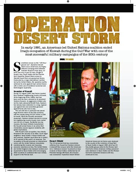 Pdf Operation Desert Storm
