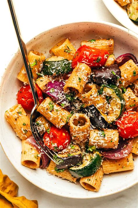 Roasted Vegetable Pasta Gimme Some Oven