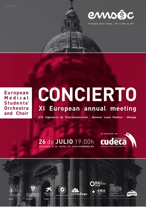 Málaga Gala Solidaria Facultad De Medicina Concierto Orquesta Emsoc A Beneficio De Fundación