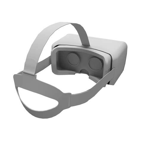 Premium Photo 3d Rendering Vr On White Background