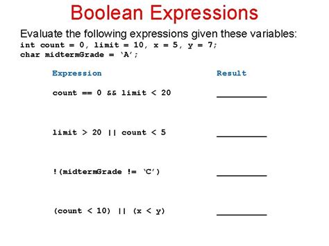 More Boolean Expressions And If Statements Flags Flags
