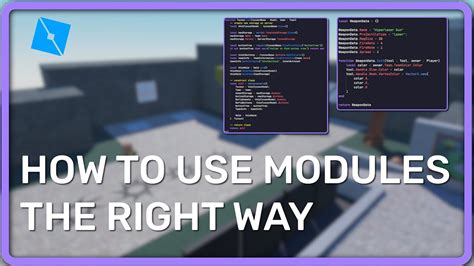 Roblox Module Scripts The Right Way Youtube