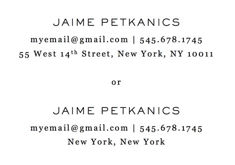 Should You Put Your Address On Your Resume The Prepary The Prepary