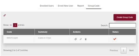 group codes wisdmlabs docs