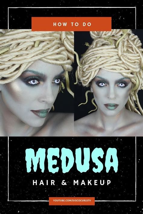 Medusa Hair Tutorial Diy Medusa Makeup