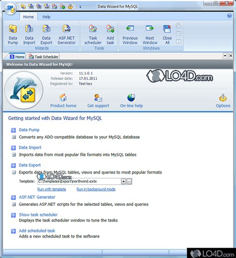 Data Wizard For MySQL Download