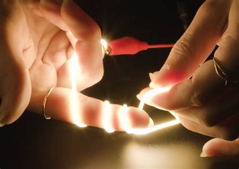 Noods Flexible Led Filament 3v 300mm Long Warm White Opencircuit