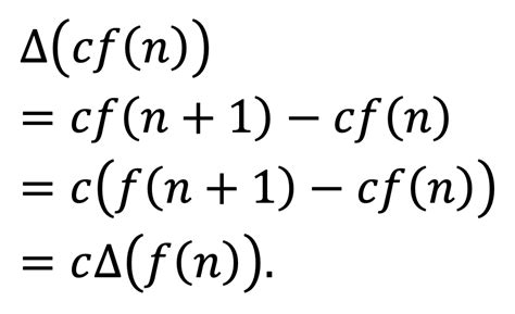 The Finite Calculus Part I Differentiation Tom Rocks Maths