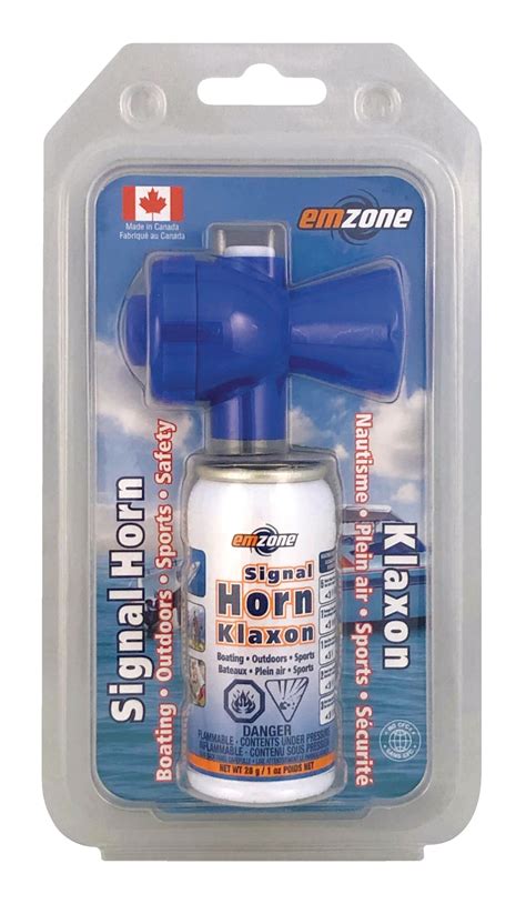 Emzone Small Marine Boat Safety Signal Air Horn 28 G Canadian Tire