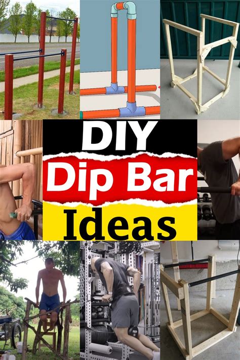 20 Cheap Diy Dip Bar Ideas For Home Gym Lovers