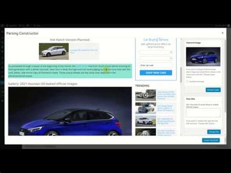 Wordpress News Parser Plugin V Parse Single Page YouTube