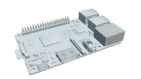 Raspberry Pi 3d Model Cgtrader