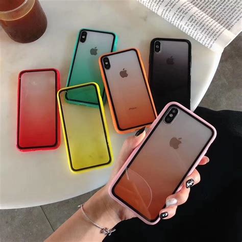 Summer Vitality Color Tempered Glass Case For Iphone X Xr Xs Max Cover
