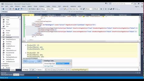 دورة قواعد بيانات للمبتدئين 18 العرض بشكل الصفحات في Datapager Youtube