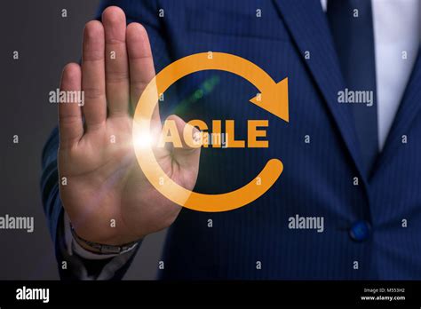 Concept Of Agile Software Development Stock Photo Alamy