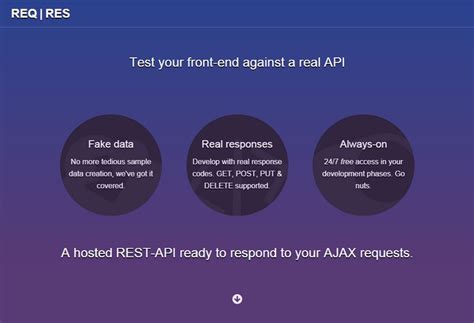 Reqres A Hosted Rest Api For Your Ajax Requests Idevie