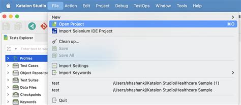 katalon integration with lambdatest lambdatest