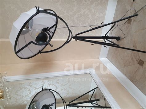 Дизайнерский торшер Саттелит — купить в Красноярске Состояние Б у Торшеры напольные