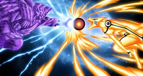 Naruto Chakra Mode Vs Sasuke Susanoo