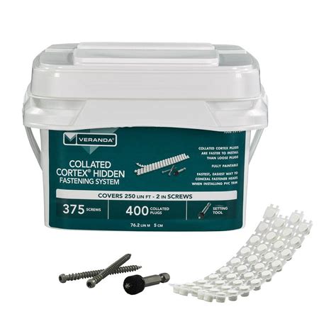 Reviews For Fastenmaster Collated Cortex Hidden Fastening System For Veranda Trim 2 Inch