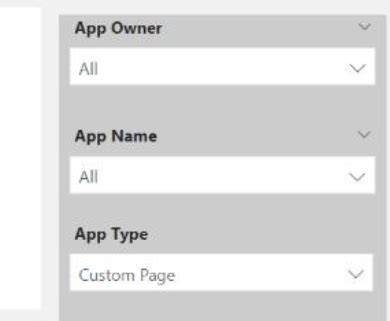 CoE Starter Kit BUG October Version Of Power BI Dashboard Has Default Filters In Apps And