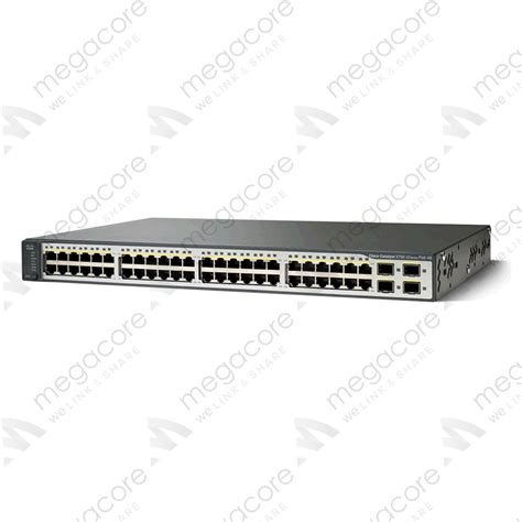 Cisco 3750g Series 48 Port Switch Ws C3750g 48ts S Máy Chủ Vật Lý Chuyên Cung Cấp Server