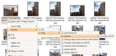 Extending Nautilus Rotating Images