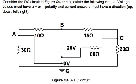 Solved Consider The DC Circuit In Figure Q And Calculate Chegg