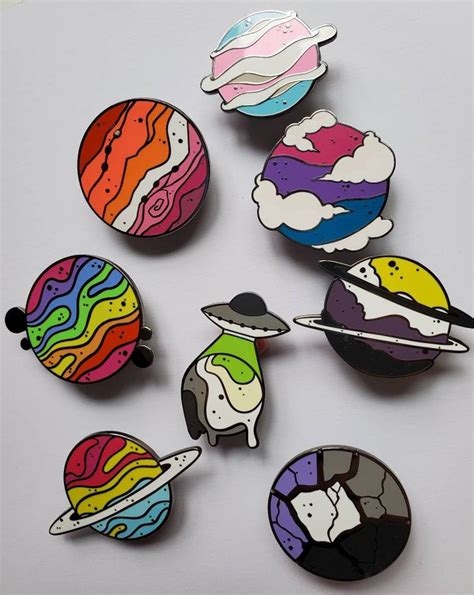 Rainbow Enamel Pins Lgbt Pins Bisexual Pin Pansexual Pin Transgender Pin Non Binary Pin Lesbian
