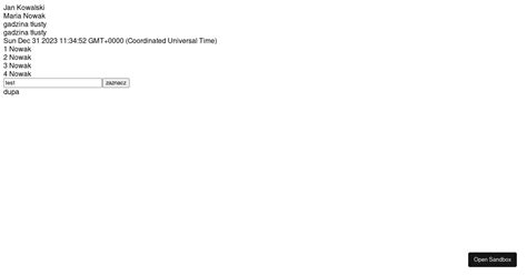 React Comp Examples Codesandbox