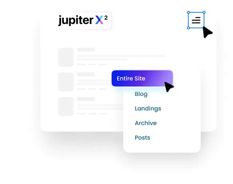Header Builder Jupiter X Live Demo