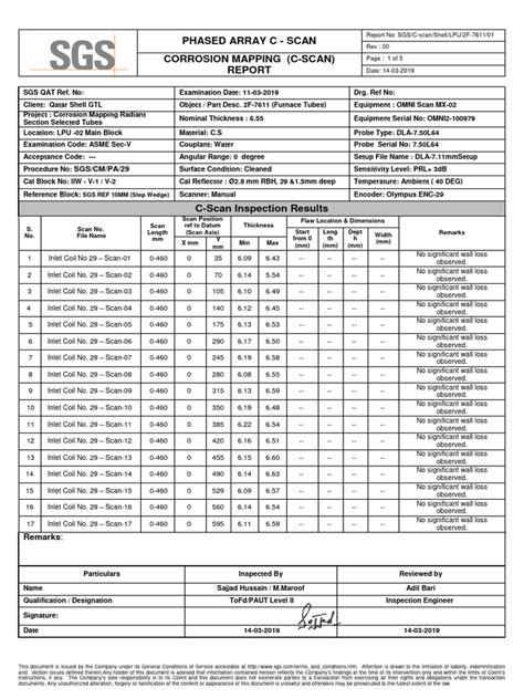 Coil 29 Inlet C Scan Report Pdf Forgery Coil 29 Inlet C Scan Report Pdf Forgery