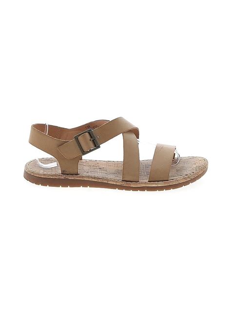 Korks Tan Sandals Size 7 1 2 59 Off Thredup