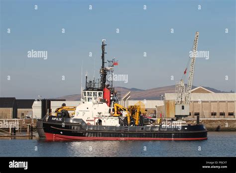 Sd Impulse An Impulse Class Tug Operated By Serco Marine Services At Great Harbour In Greenock