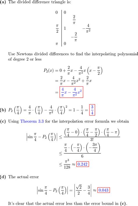 numerical analysis 9780134697376 exercise 1 quizlet