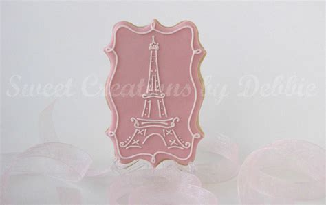 Sweet Creations By Debbie Pink Eiffel Tower Cookies