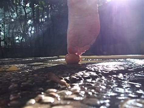 Crushing A Frozen Hard Boiled Egg