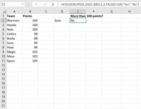 Excel How To Use If And Vlookup Nested Function