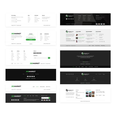 Footer Design Behance