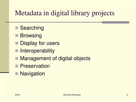 ppt metadata for your digital collections powerpoint presentation