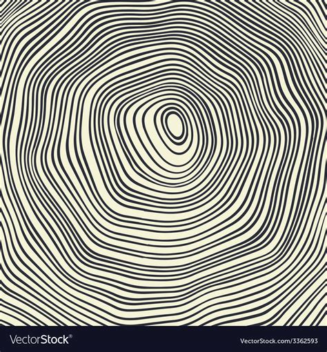 Tree Rings Background Royalty Free Vector Image