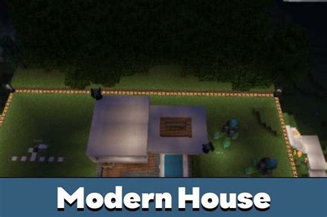 Download Modern House Map For Minecraft Pe Modern House Map For Mcpe