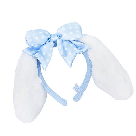 Cinnamoroll Ears Kc With Polka Dots Bowknot Kawaiienvy